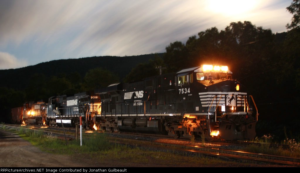 NS Empty Coal Train